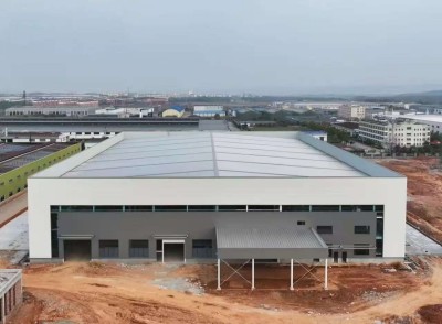 China 50x60x8m Prefab Steel Warehouse – Industrial Property Solution ...